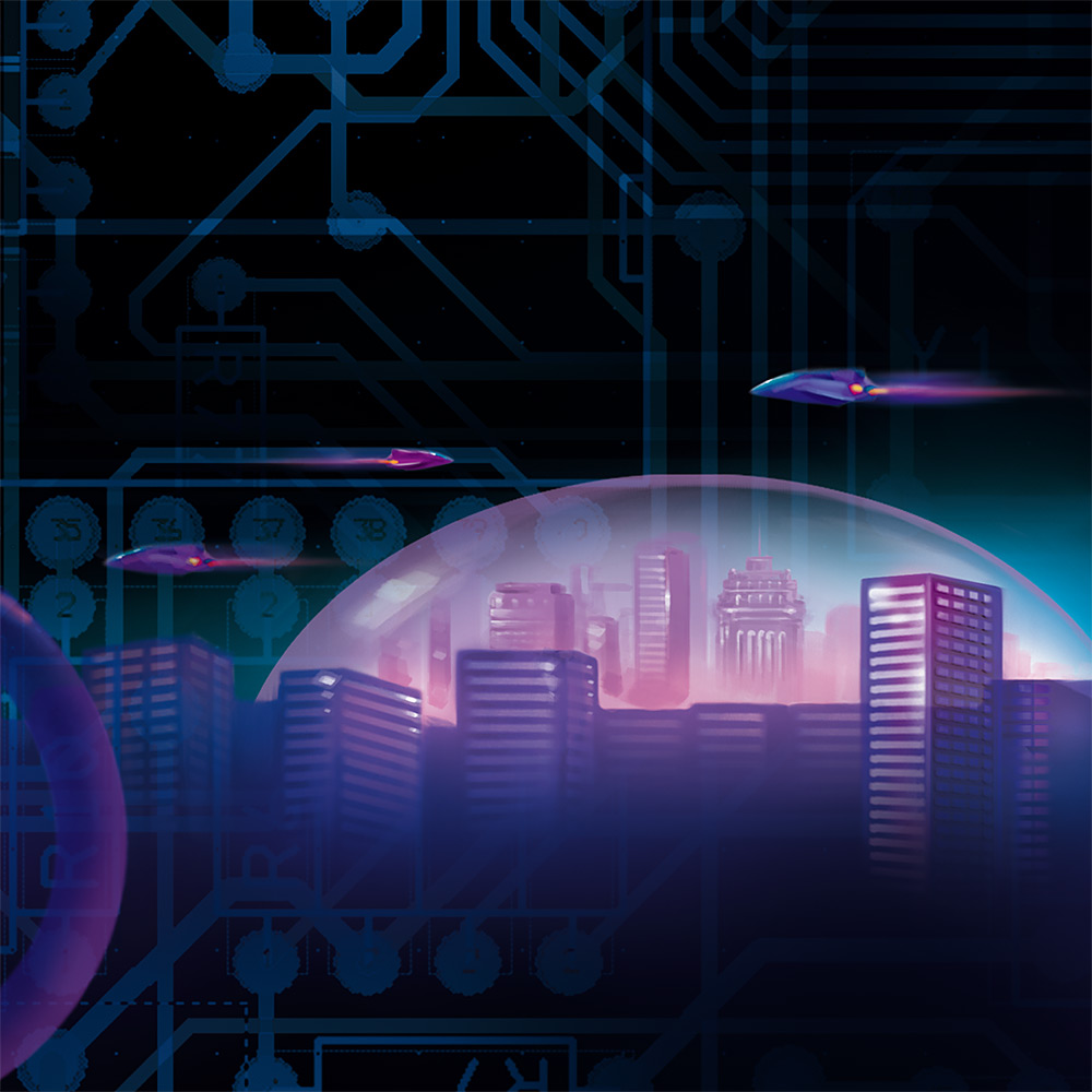 Graphisme | Vinyle Stephen FALKEN - Fabien MOLINA graphiste NANTES